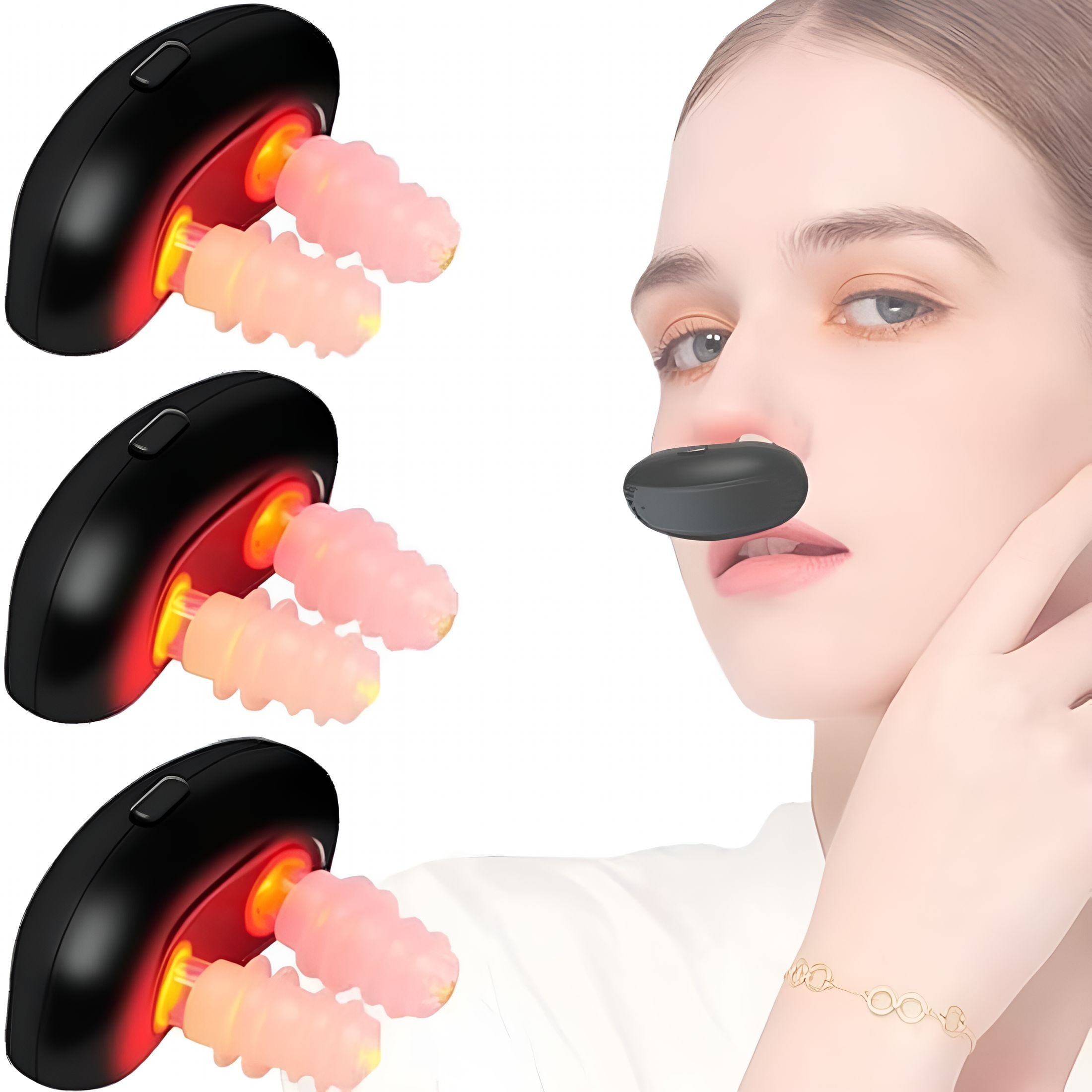 XIRQI Light Therapy for Nose,Red Light Therapy for Nose and Sinuses,Red ...