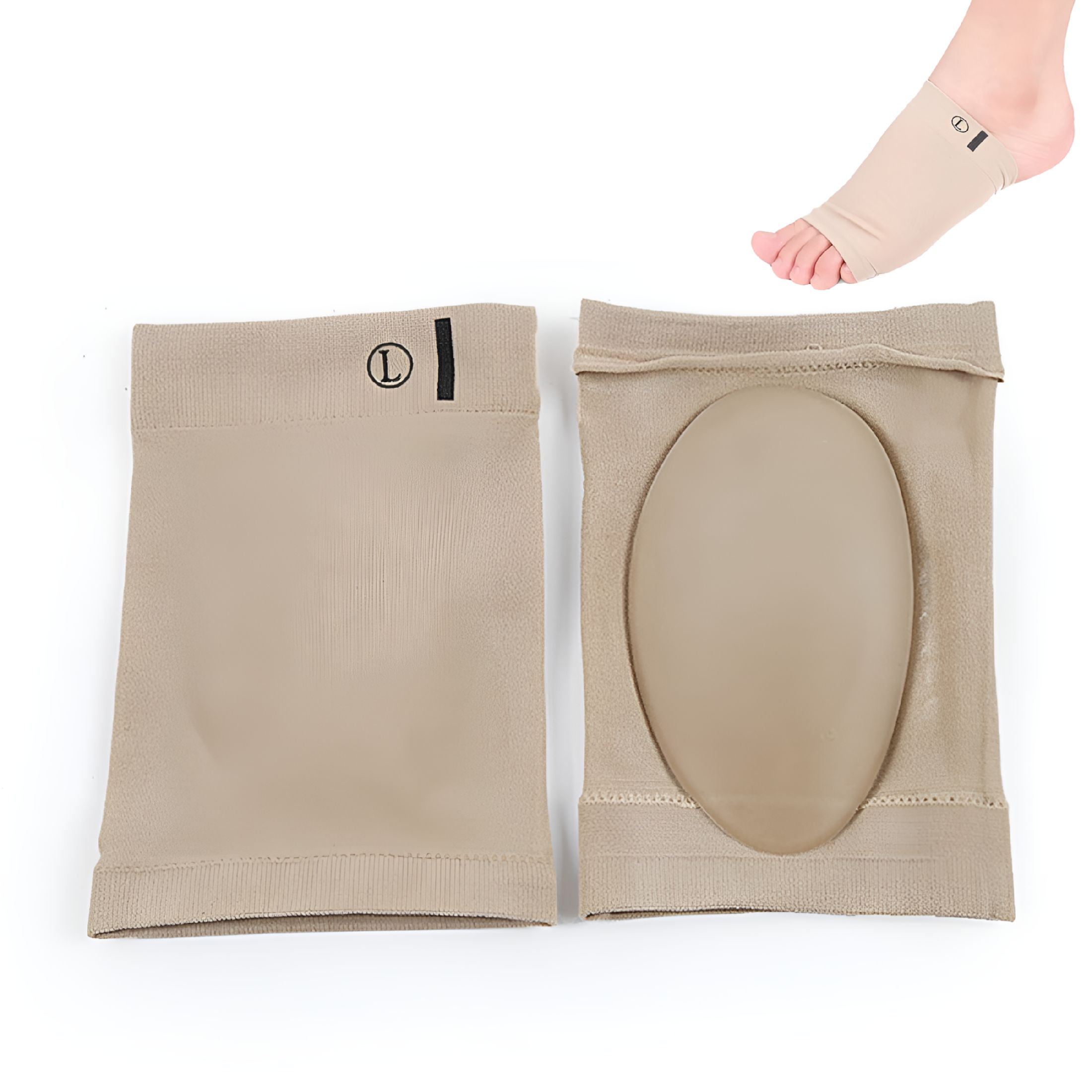XIRQI Metatarsal Compression Arch Support Sleeve-Cushioned Gel Foot ...