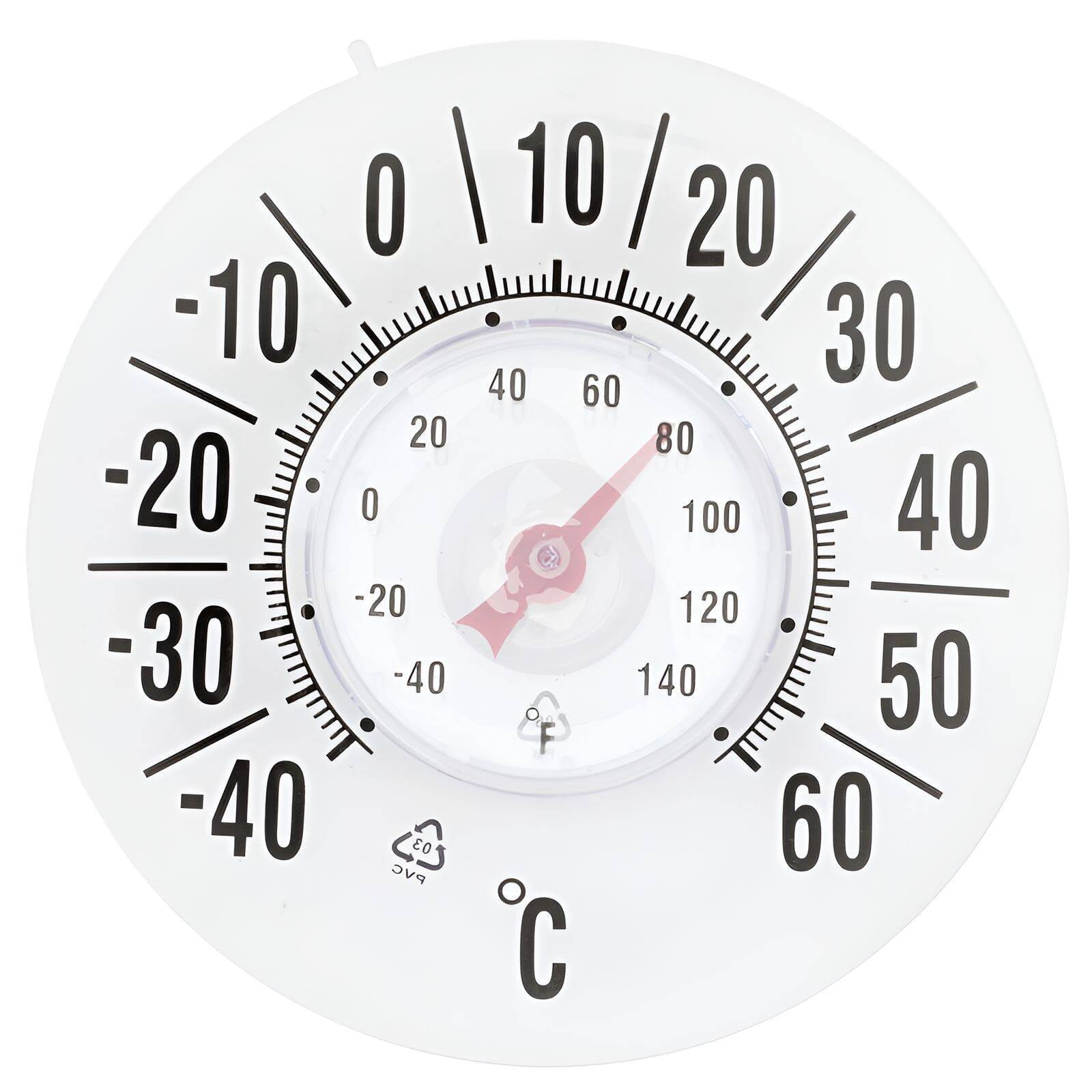 XIRQI Outdoor Thermometer,Mechanical Pointer Design Outdoor ...