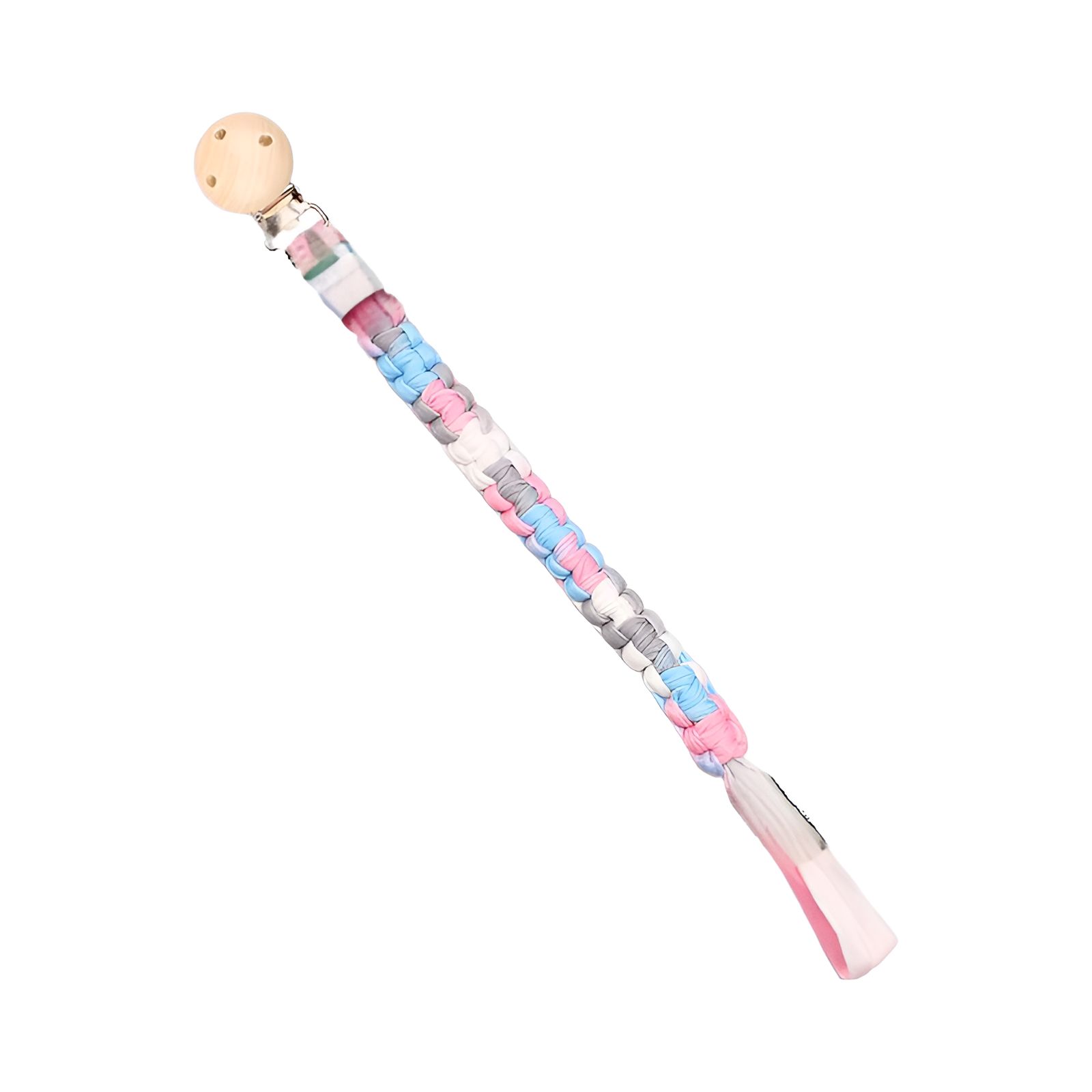 XIRQI Pacifier Clip,No Pulling Pacifier Holder,Stress-Free Design Baby ...