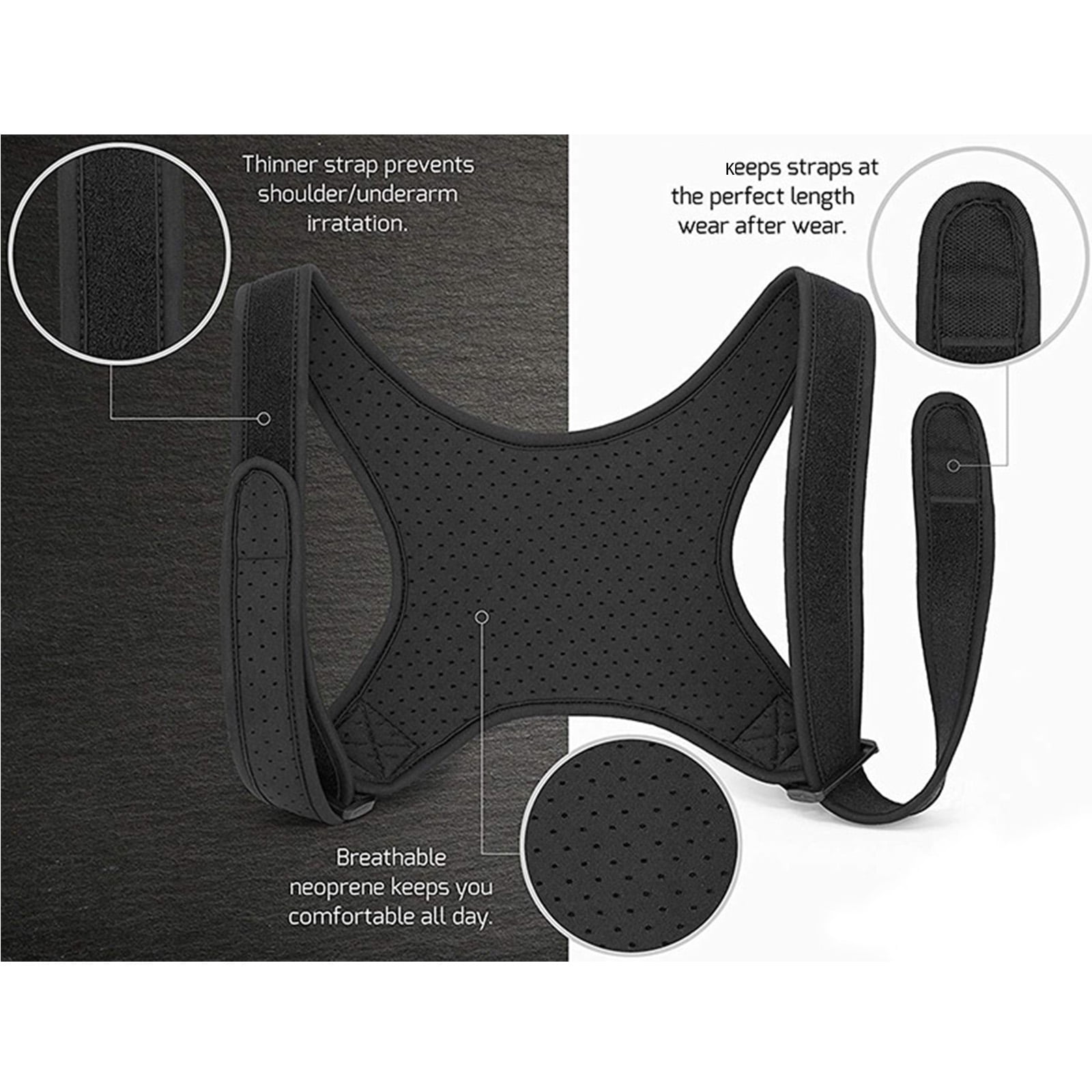 XIRQI Posture Corrector for Women,Invisible Back Brace for Spinal ...