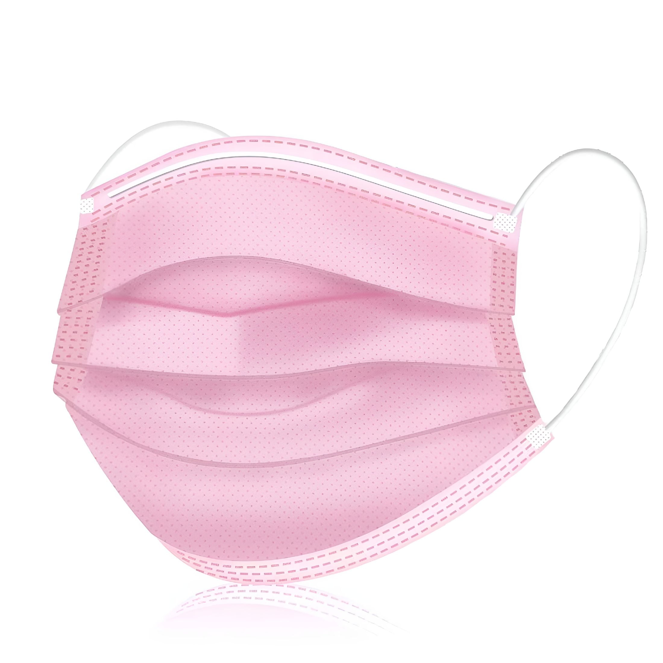 XIRQI Protective Pink Disposable Child Friendly Face Masks for Kids ...