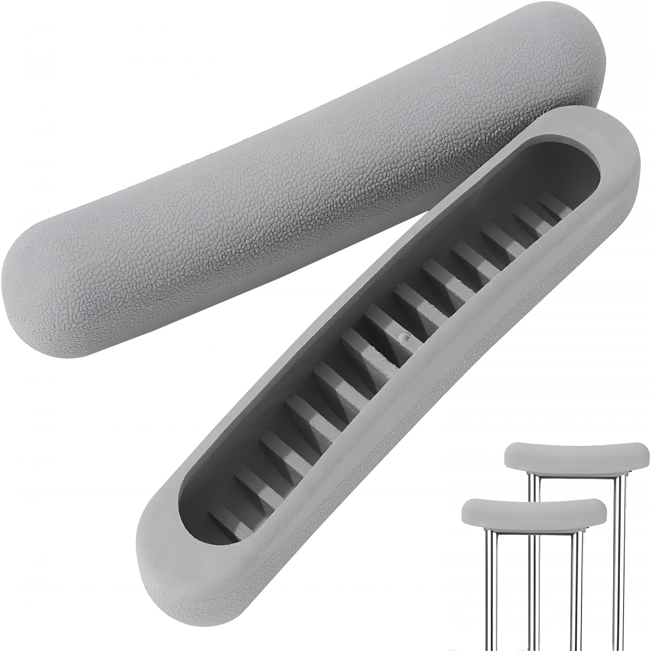 XIRQI Replacement Crutch Pads,2 Pack Crutch Padding,Underarm Crutch ...
