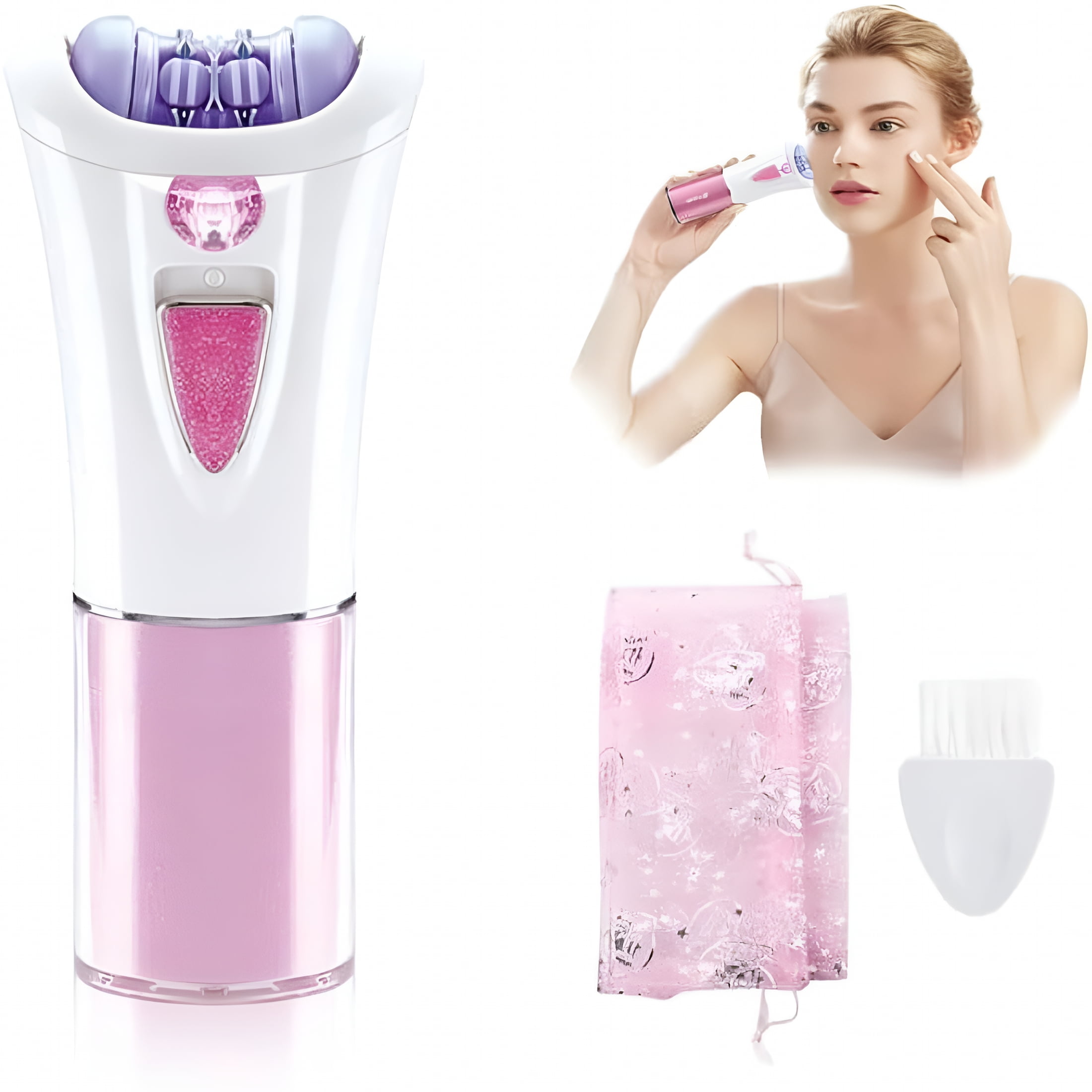 XIRQI Skin Epilator for Face, Smooth Glide Epilator for Women Facial ...