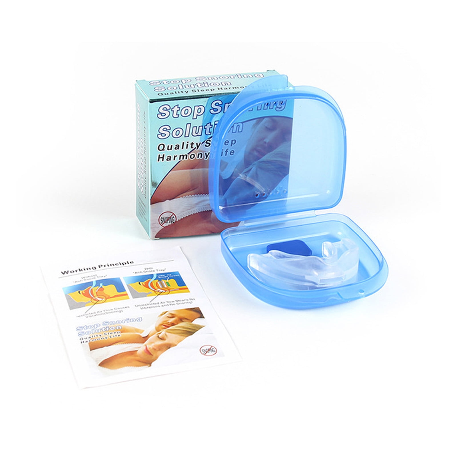 XIRQI Sleep Guard.Anti Snore Mouthpiece,Snoring Solution for ...