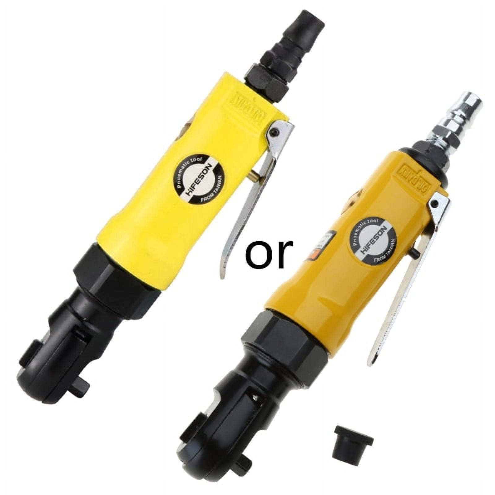 XISAOK 1/4In (6.35MM) Air Ratchet Wrench Professional Pneumatic Ratchet ...