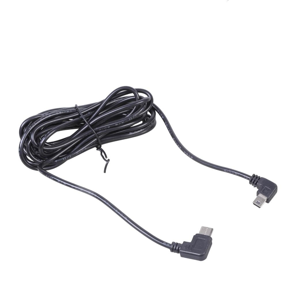 XISAOK 11ft Type C to Mini USB Charging Wire 340cm Double Right Angle ...