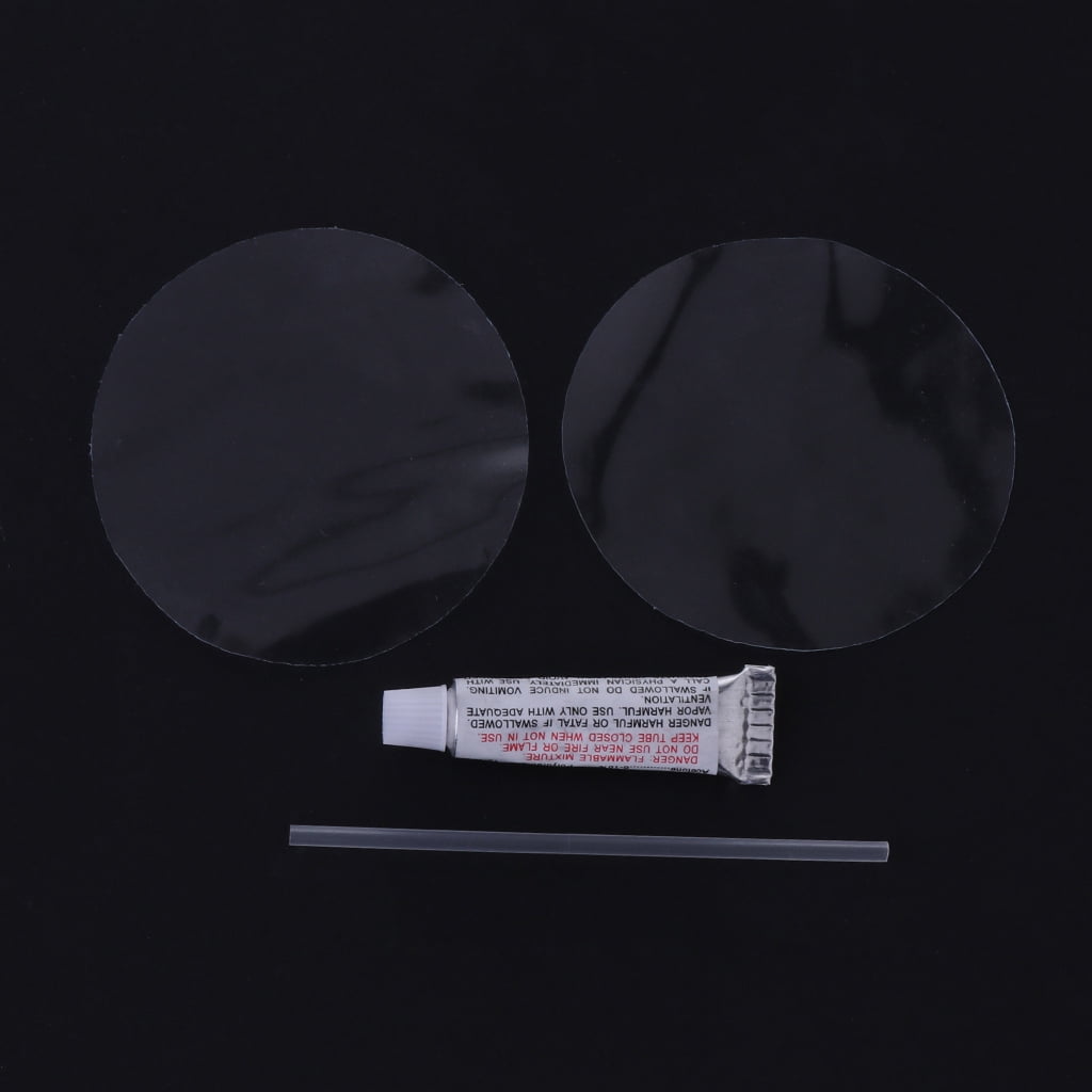 XISAOK 2 Pieces PVC Repair Patches, Adhesive PVC Repair Patch Glue Kit ...
