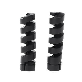 JANGSLNG 10Pcs Cord Protector Spiral Design Soft Silicone Universal ...