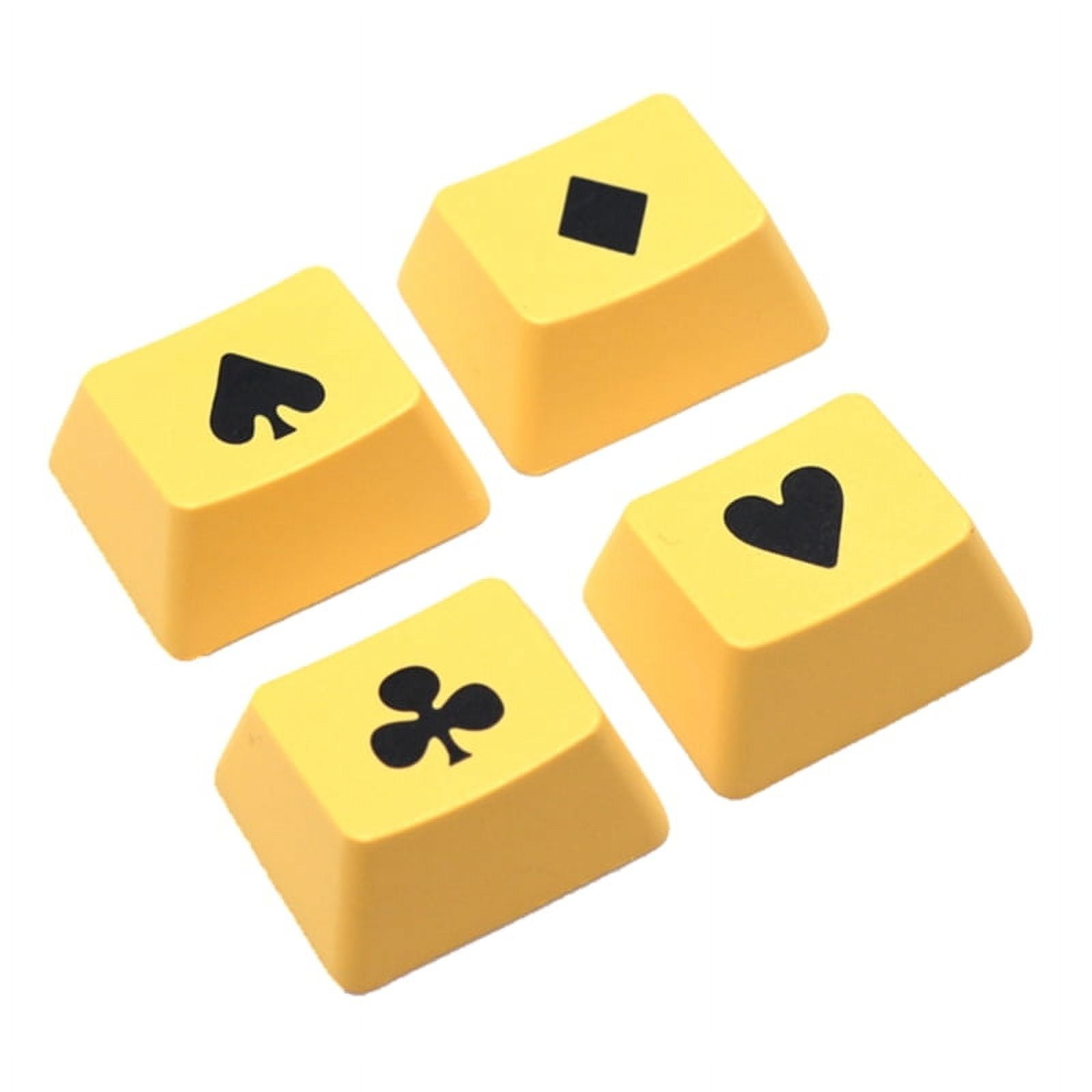 XISAOK 4PCS Keycaps OEM 1.25U Keycap Set Poker Design for Mechanical Gaming Keyboards - Walmart.com