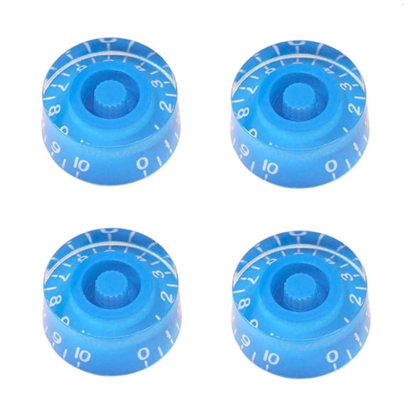XISAOK 4Pcs Bass Knobs Guitar Jazzes Bass Knobs Potentiometer Turning ...