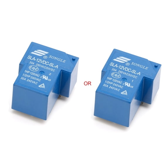 XISAOK 5PIN 12V 30A Power Relays SLA-12VDC-SL-A High Current Coil Power ...