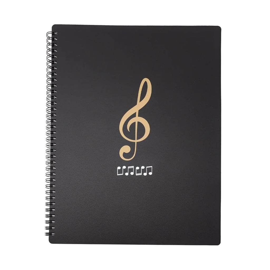 XISAOK 60 Pages Music Sheet File Paper Storage Folder for Sheet Music ...