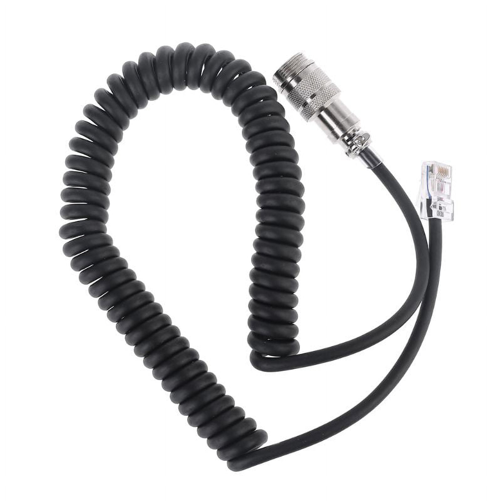 XISAOK 8 Pin to RJ-45 Modular Plug Mic Cable Adapter for Yaesu ...