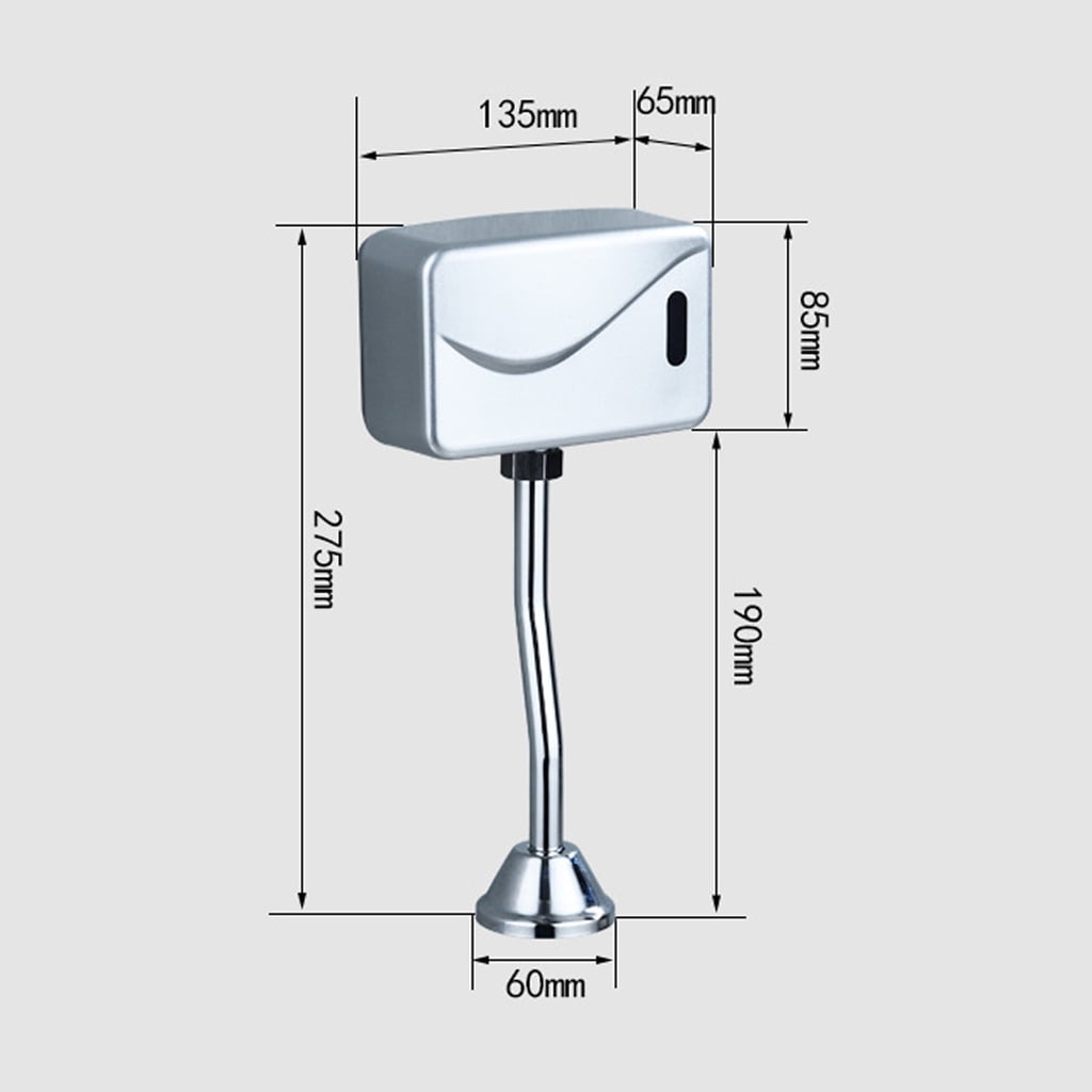 XISAOK Bathroom Toilet Automatic Electric Urinal Sensor Infrared ...