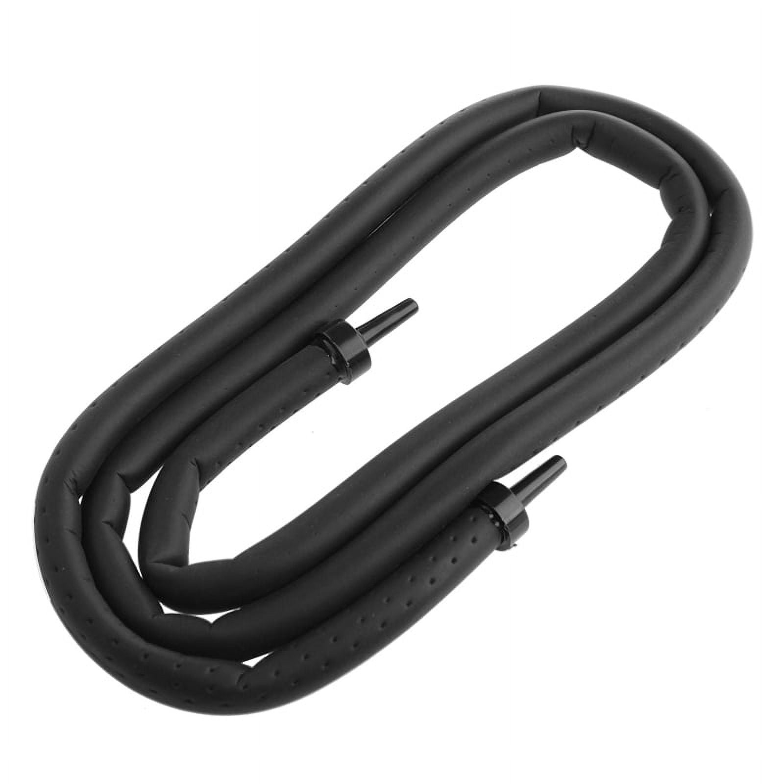 XISAOK Bendable Bubble Wall Soft Rubber Tube Black Hose for Aquarium ...