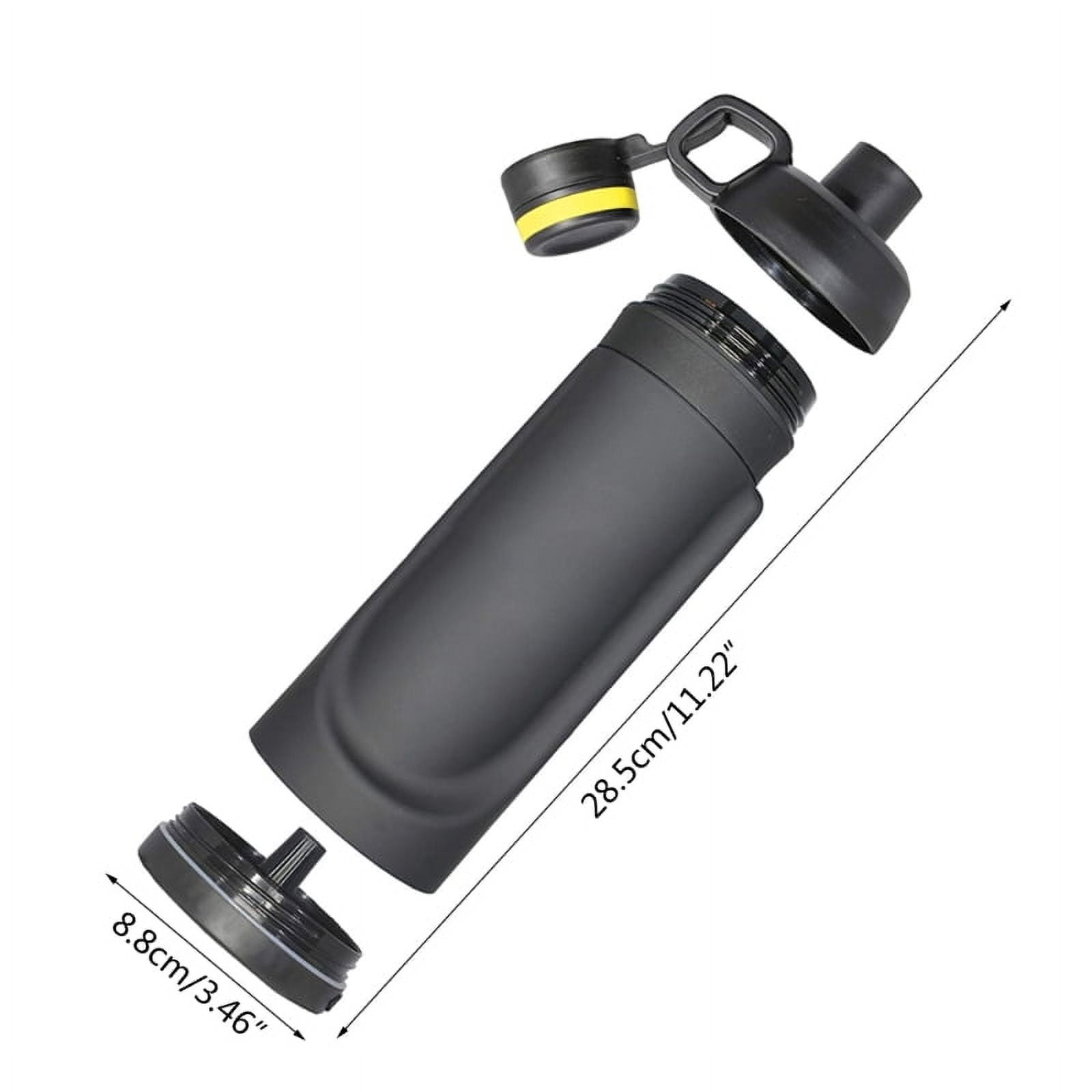 XISAOK Diversion Water Bottle Hidden Bottom for Valuables Money Storage ...