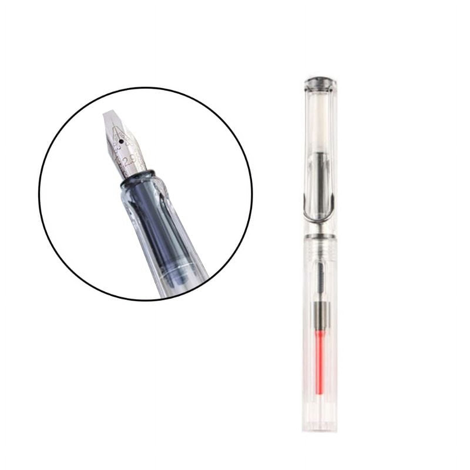 XISAOK Duckbill Fountain Pen Parallel Tip Calligraphy Pen Clear for Art ...