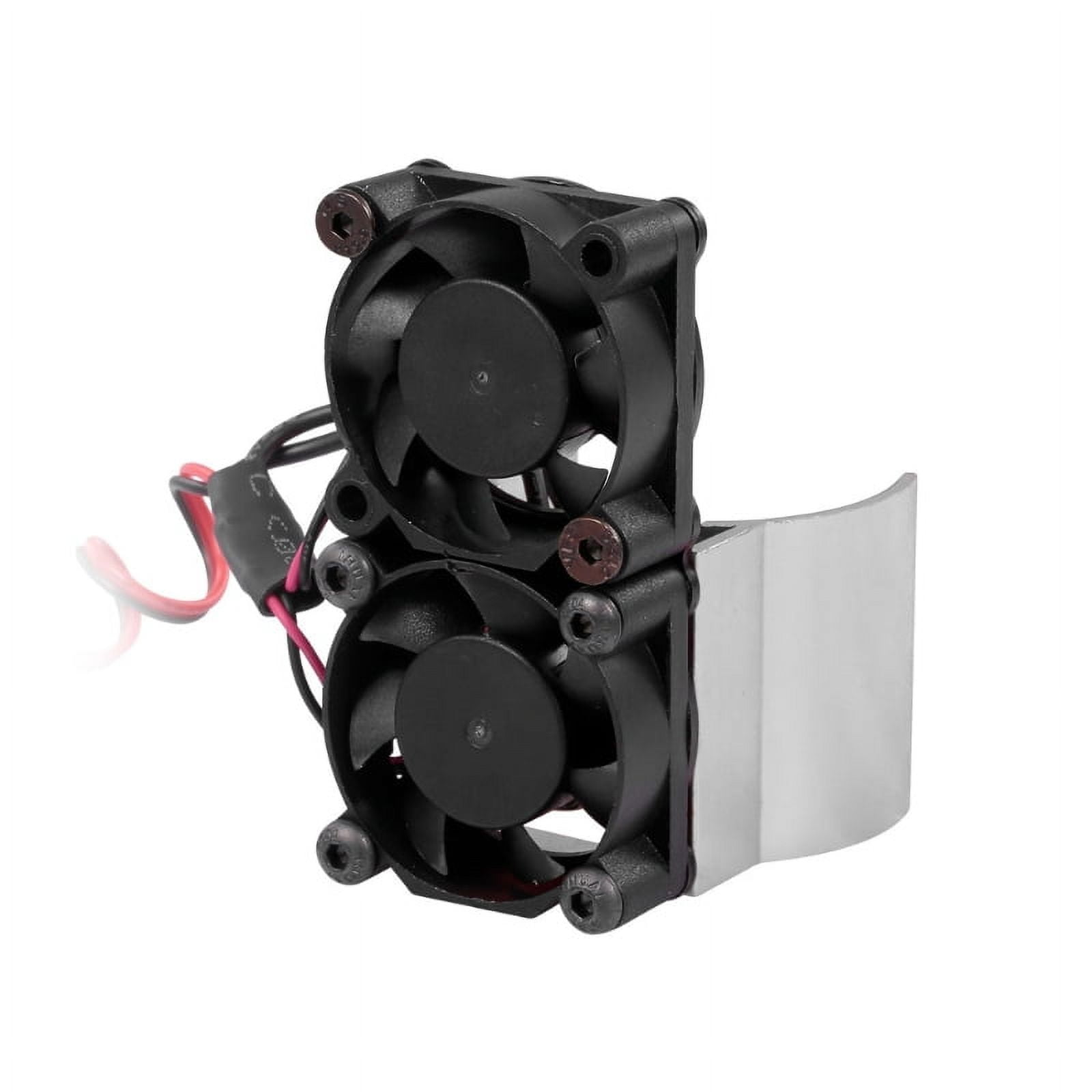 XISAOK Durable Brushless Motor Heatsink Radiator Twin Cooling Fan for ...
