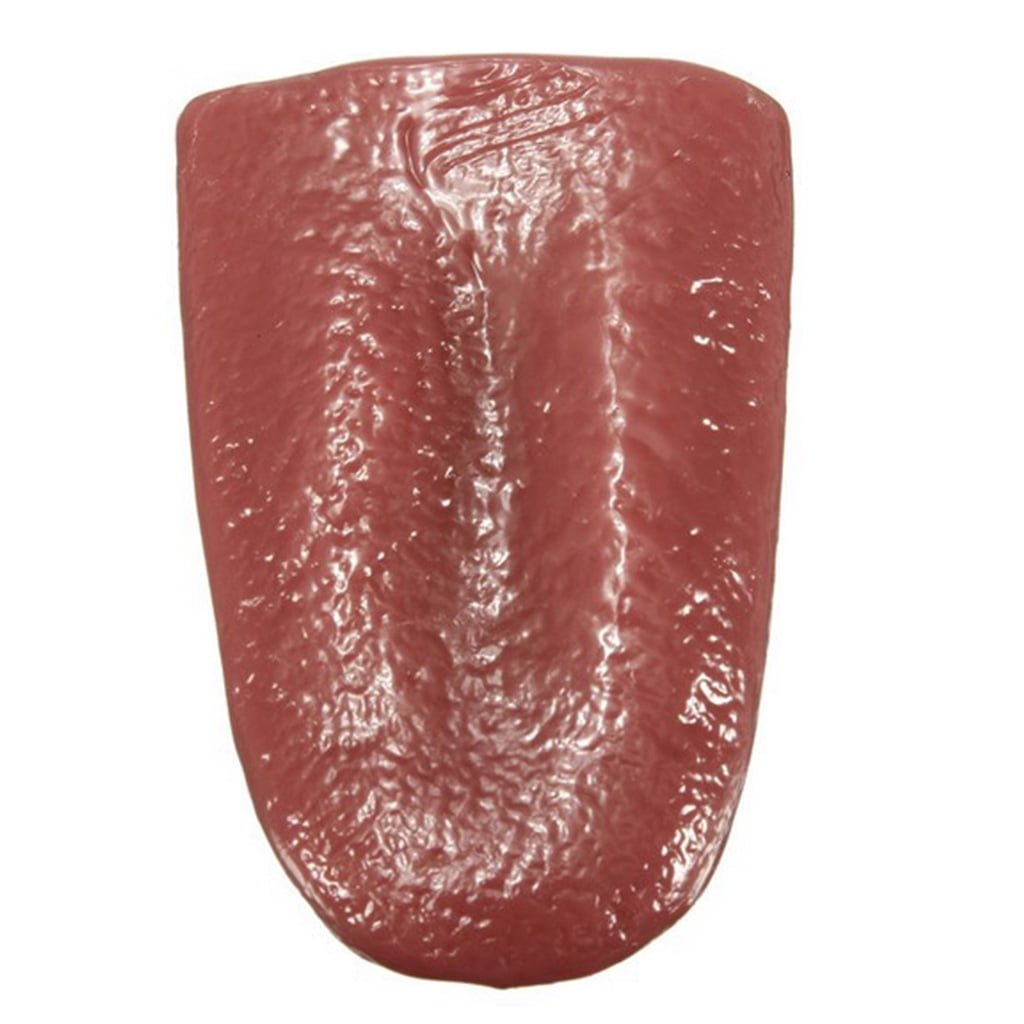 XISAOK Fake Tongue Halloween Fake Tongue False Tongue Horrific Tongue ...