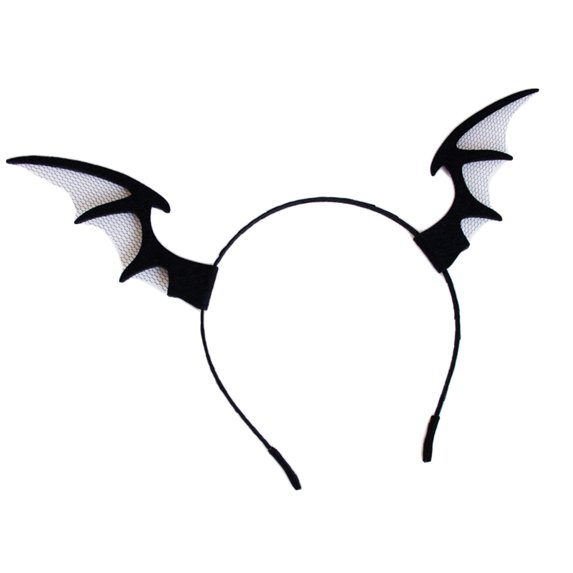 XISAOK Gothic Devil Hair Hoops Night Party Anime Lolita Hairband Devil ...