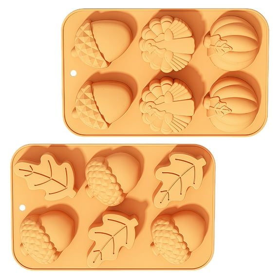 XISAOK Heat Resistant Silicone Dessert Mold Heatproof Bakewares ...
