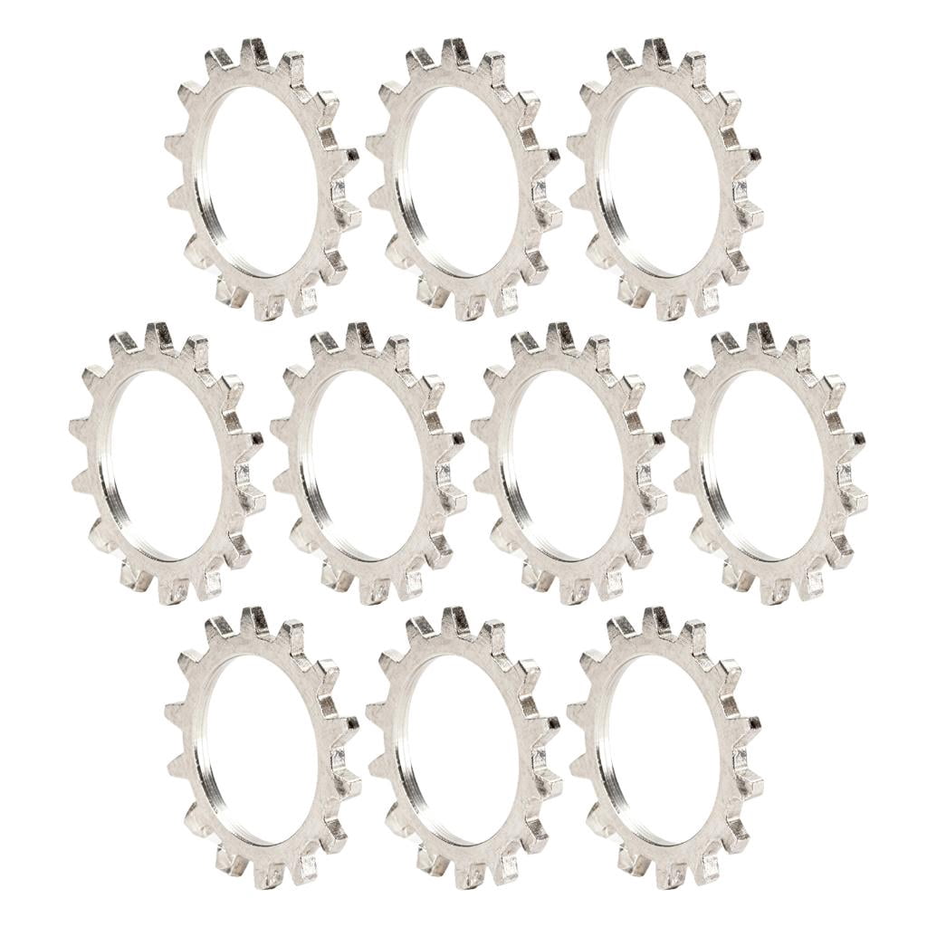 XISAOK High Tension Serrated Washers Metal Fastener for Musical ...