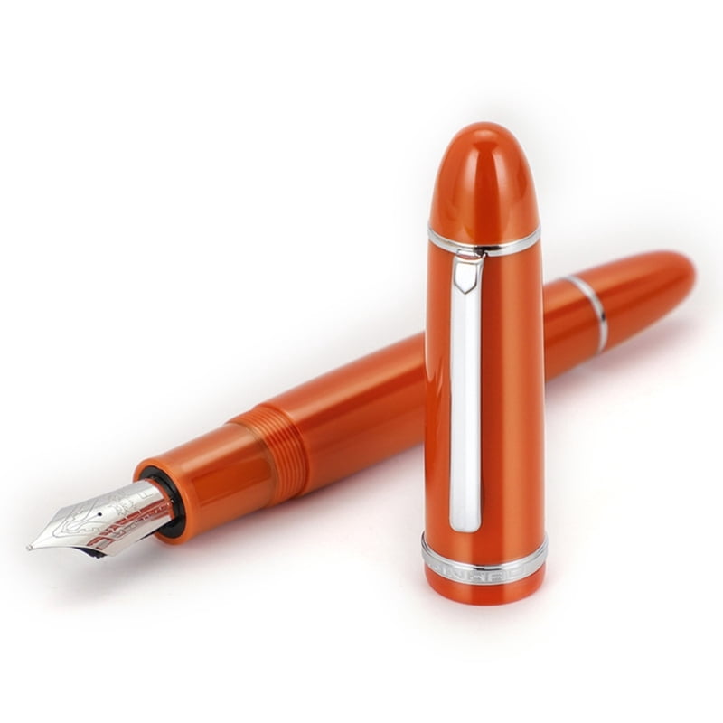 XISAOK Jinhao- X159 Classic Style Silver Clip Fountain Pen 0.5mm Nib ...