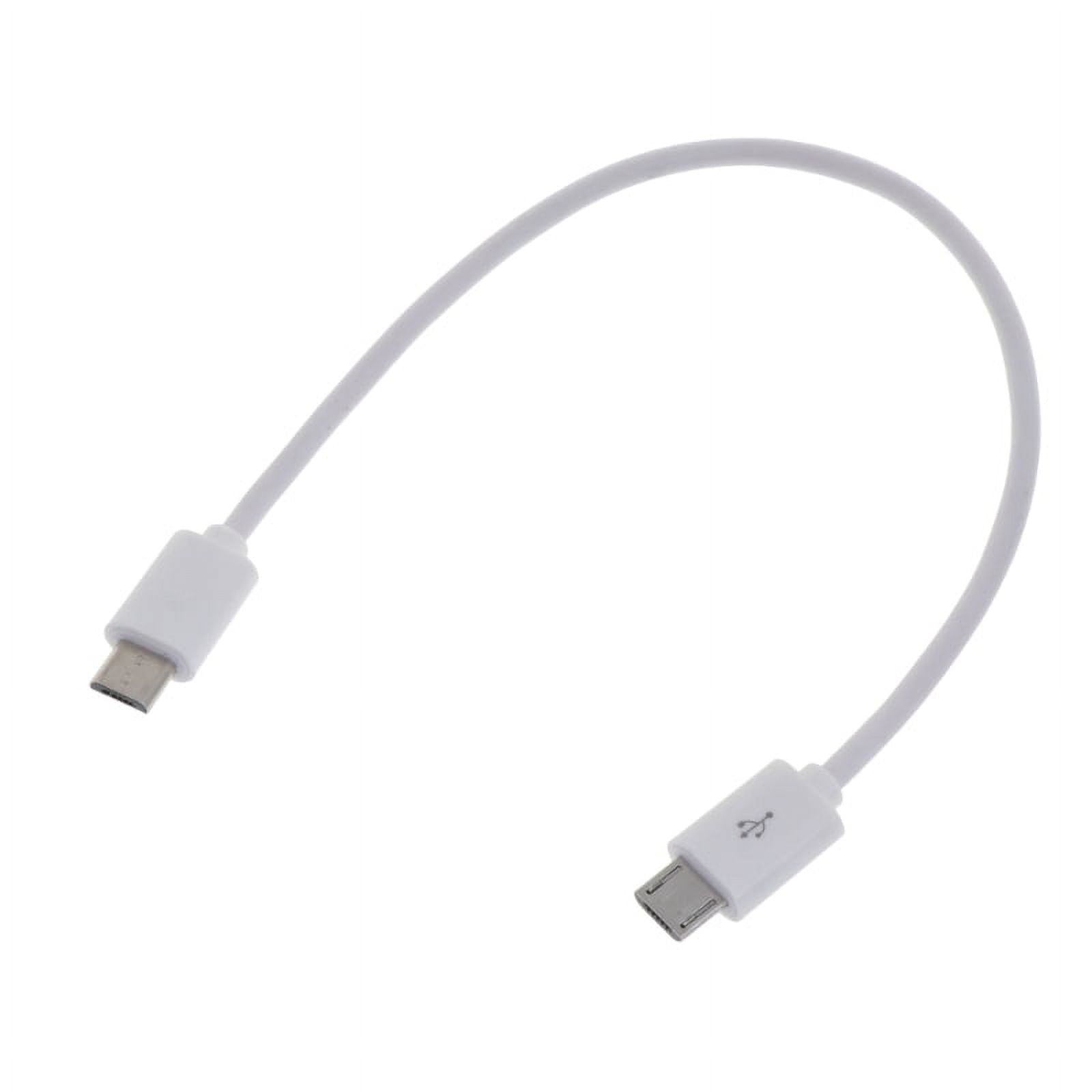 XISAOK Micro USB 2.0 B Male to Micro USB B Male COnverter Extension ...