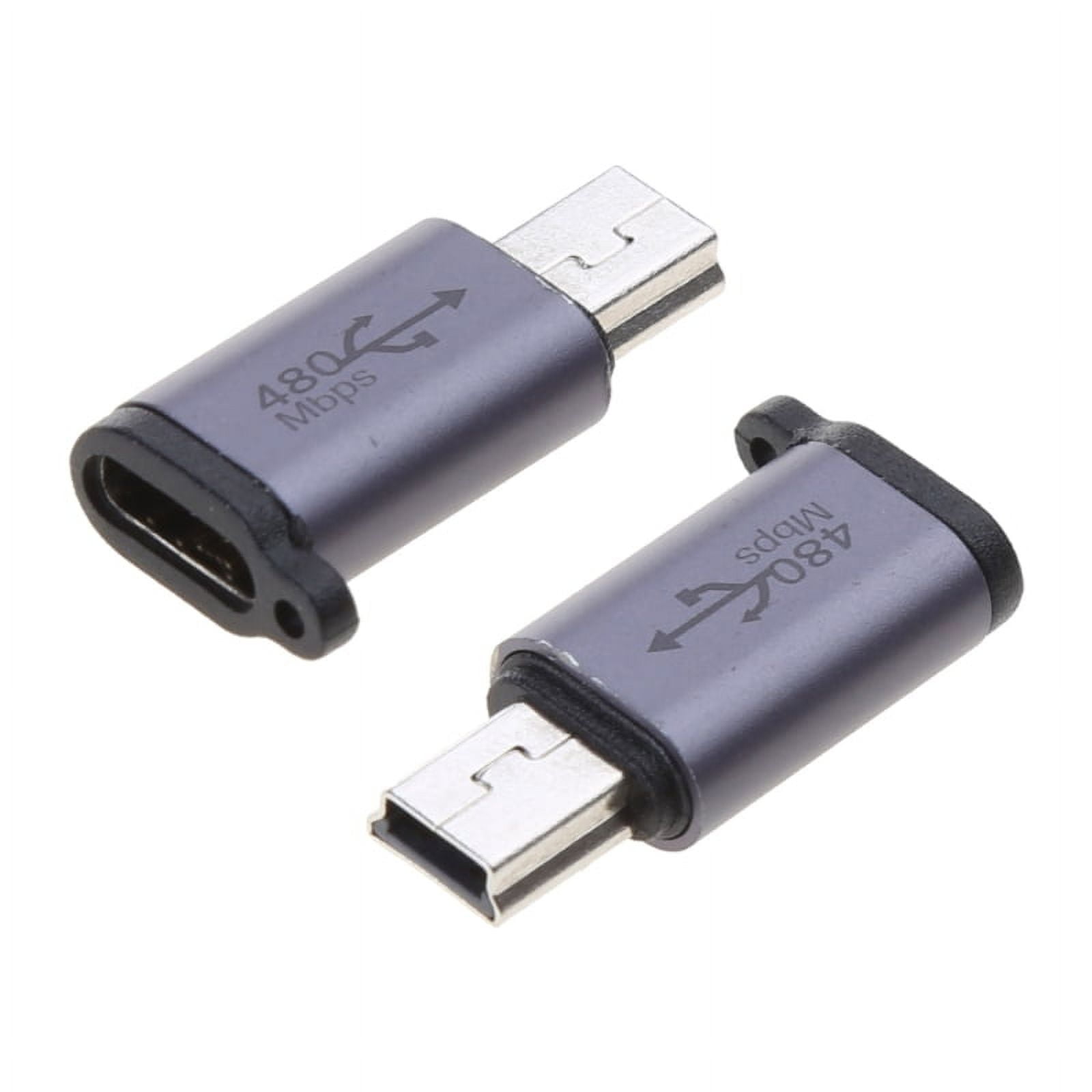 XISAOK Micro USB Mini USB Type-C Adapter Male Female Converter Data ...