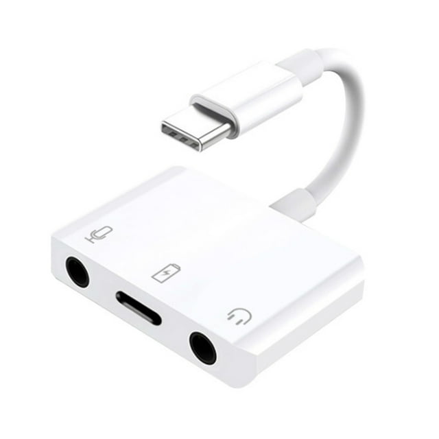 Xisaok Mini Type C Sound Card With Fast Charging Port Usb C To 35mm