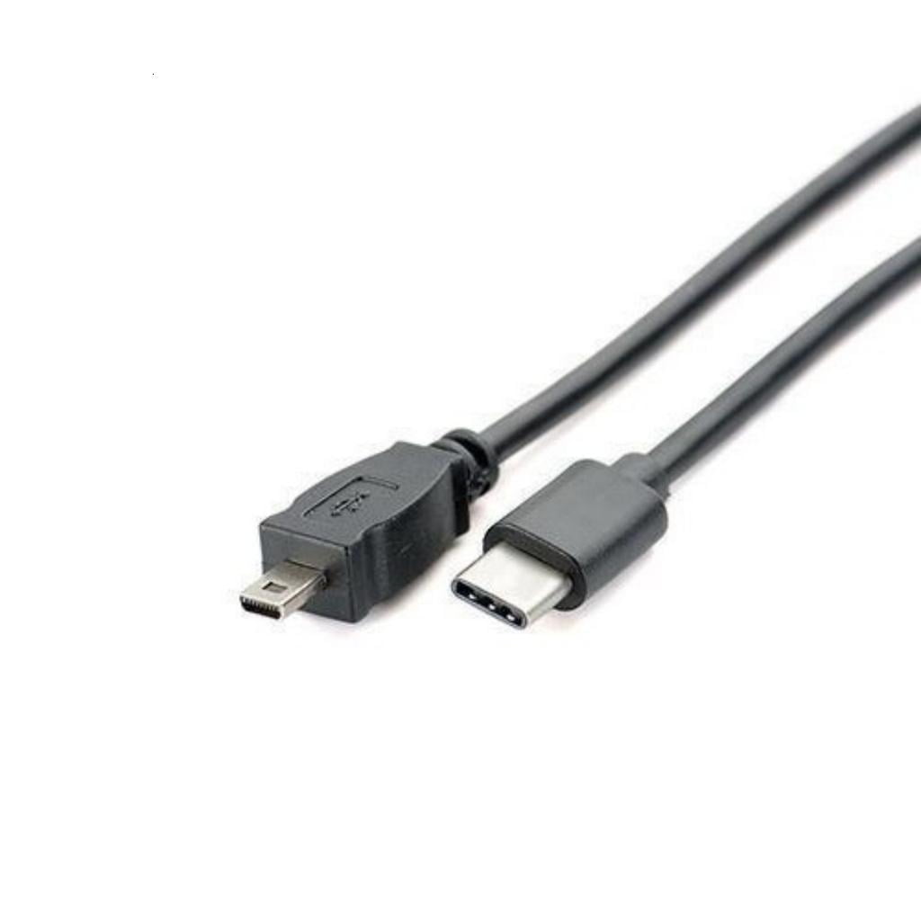 XISAOK Mini USB 8Pin to Type C OTG Cable for Easy Camera Photo and ...