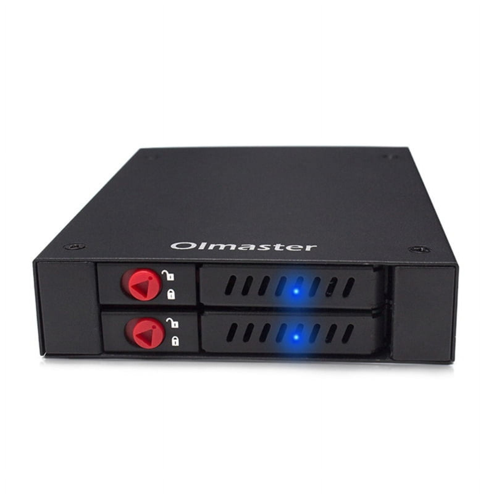 XISAOK OImaster 2 Bays 2.5 inch SATA HDD SSD Hard Drive Mobile Rack ...
