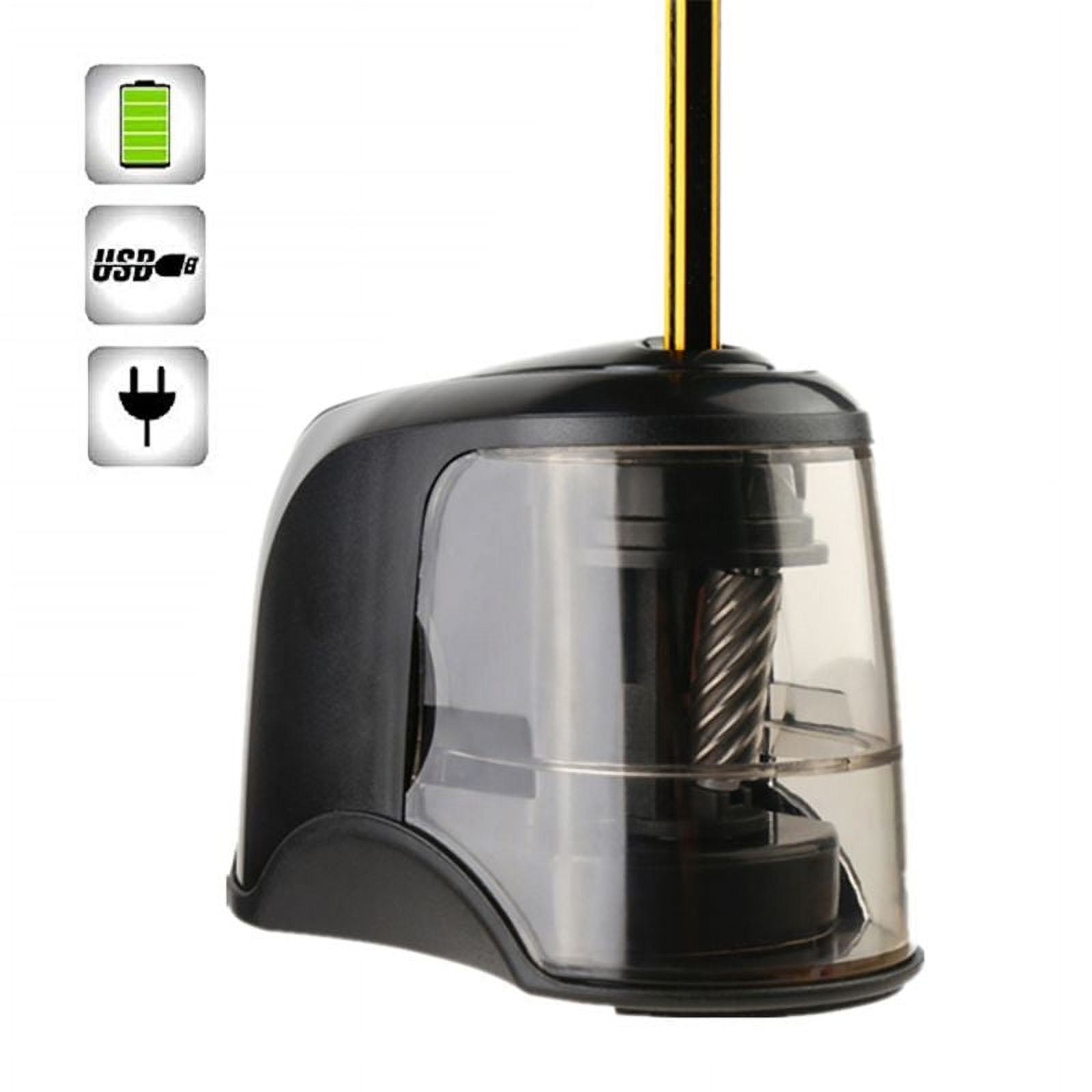 XISAOK Office Electric Pencil Sharpener USB Cord/Battery Powered ...