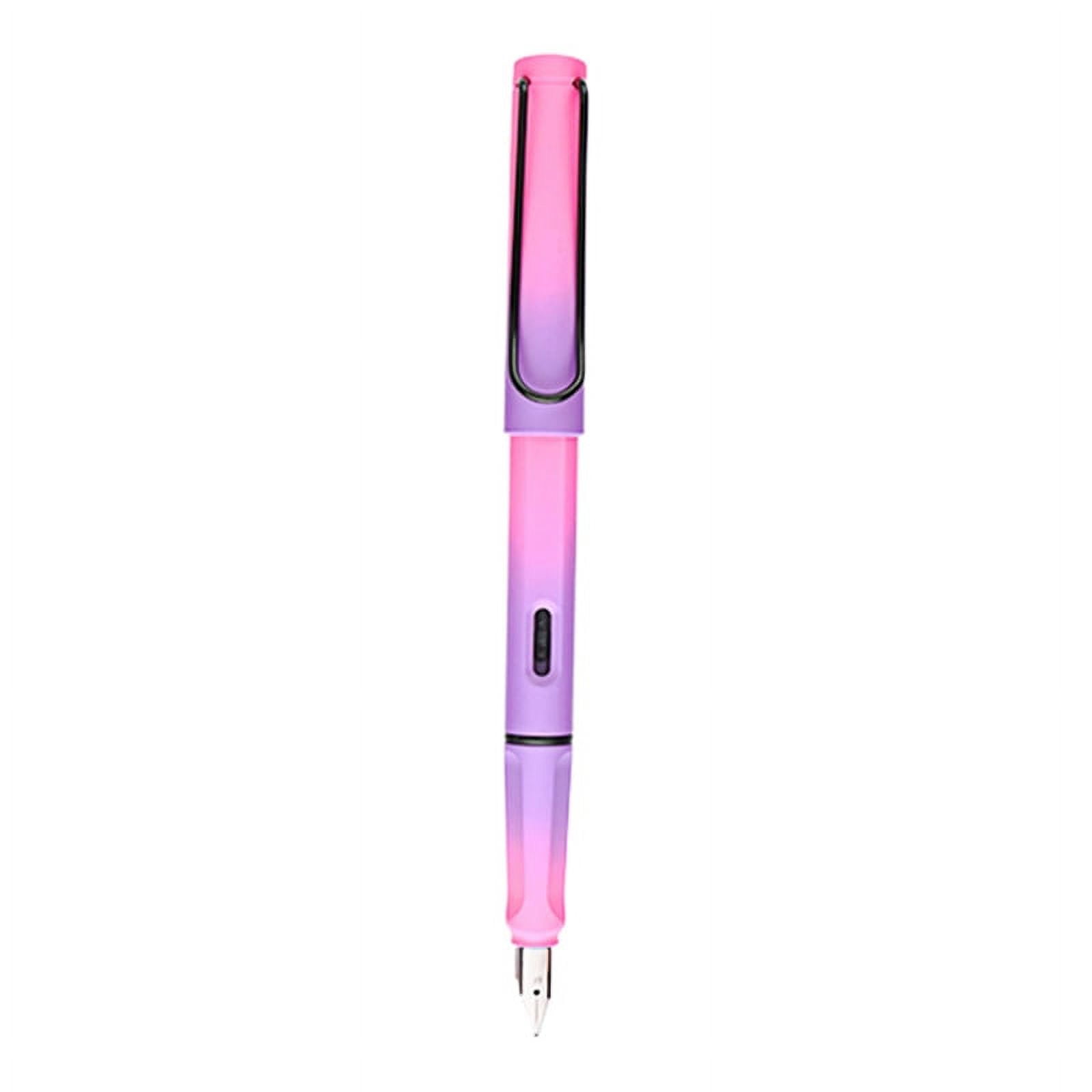 XISAOK Piston-filled Fountain Pen Gradient Color Design Refillable Fine ...