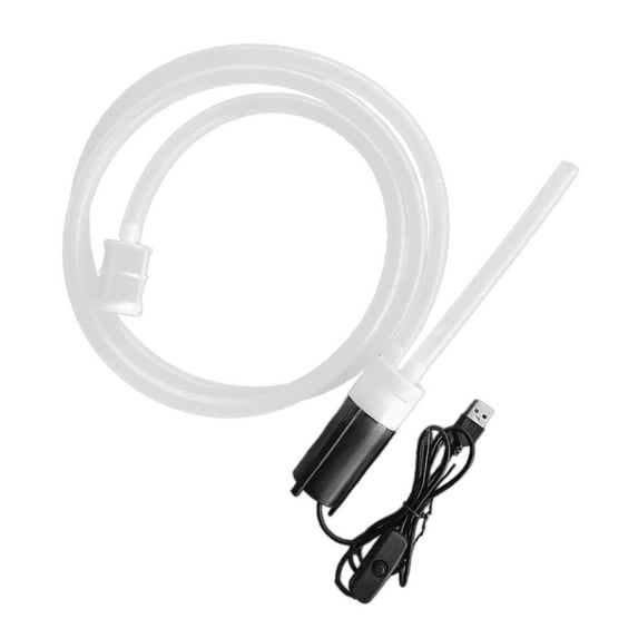 XISAOK Plastic Silicone Siphon Pump For Wine Beer Liquid Transfer ...