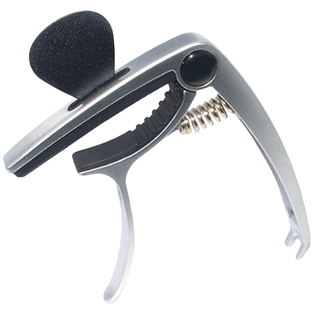 XISAOK Portable Electric Guitar Capo Tone Clip Metal Quick Change Clamp ...