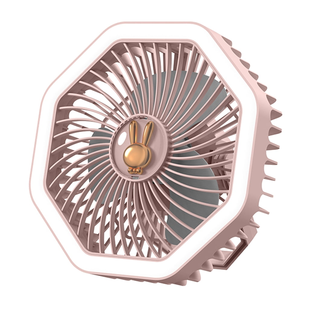 XISAOK Portable USB Fan Cooling Fan Battery Desk Fan Camping Fan 360 ...