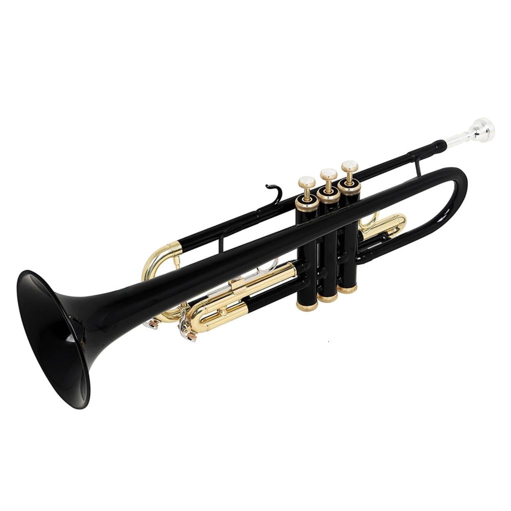 XISAOK Professional Trumpet Bb Standard Trumpet Band Horn Beginner ...