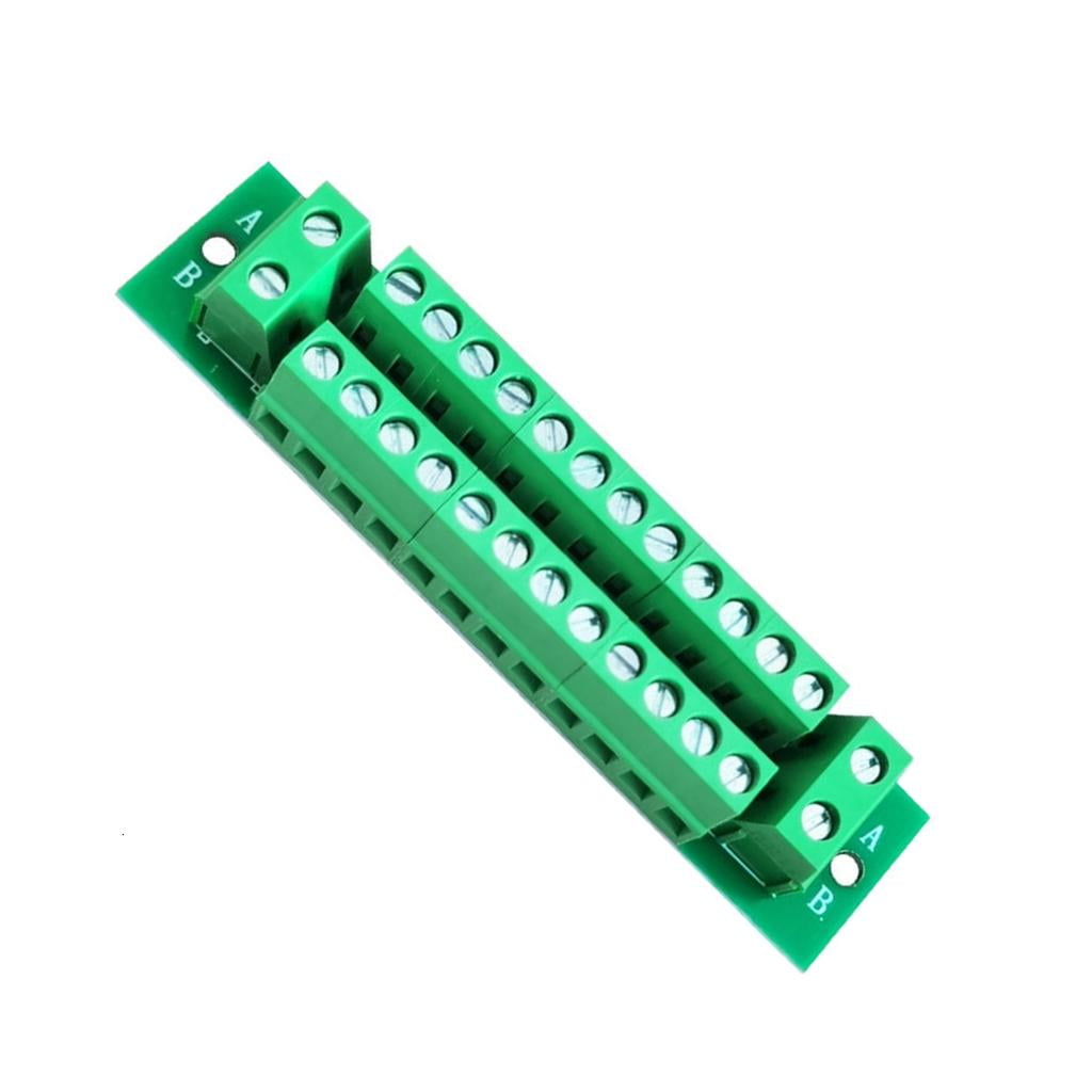 XISAOK Quick Connect Power Distribution Panel Secure Screw Clamp Block ...