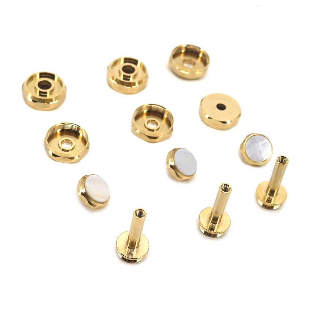 XISAOK Small Button Snaps Trumpet Valves Caps Horn Button Trumpet ...
