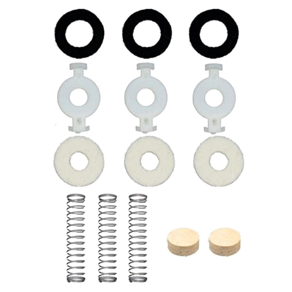 XISAOK Trumpet Repair Parts, Including Trumpet Valves Guide Water Key ...