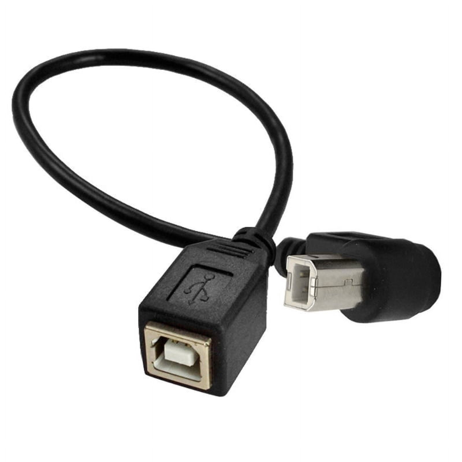XISAOK USB 2.0 Type-B Printer Cable USB B Female to Type-B Male (90 ...