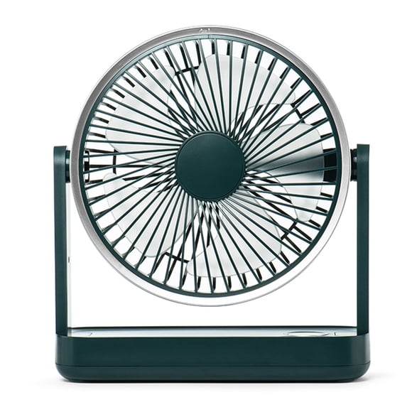 XISAOK USB Desk Fan 4 Speeds Small Desk Fan Strong Wind Portable Mini ...