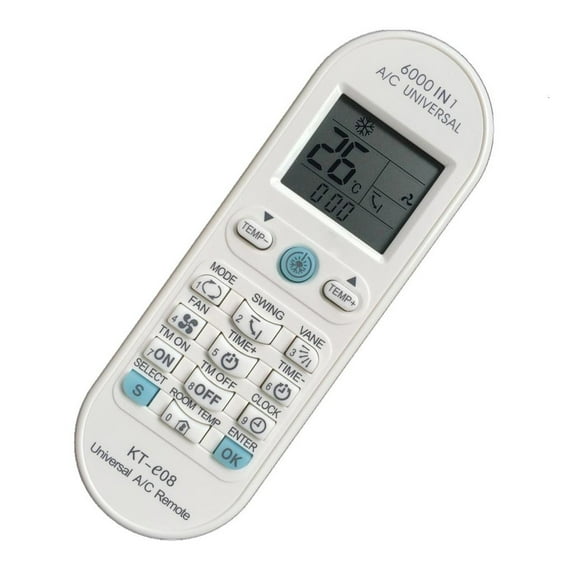 XISAOK Universal LCD Screen Air Conditioner Remote Control for Air ...