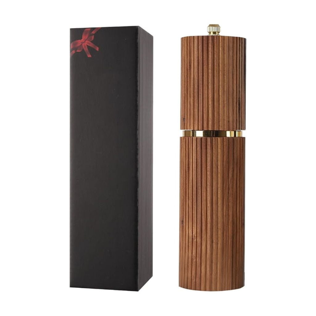 XISAOK Wooden Pepper Grinder Manual Mill - Adjustable Coarseness ...