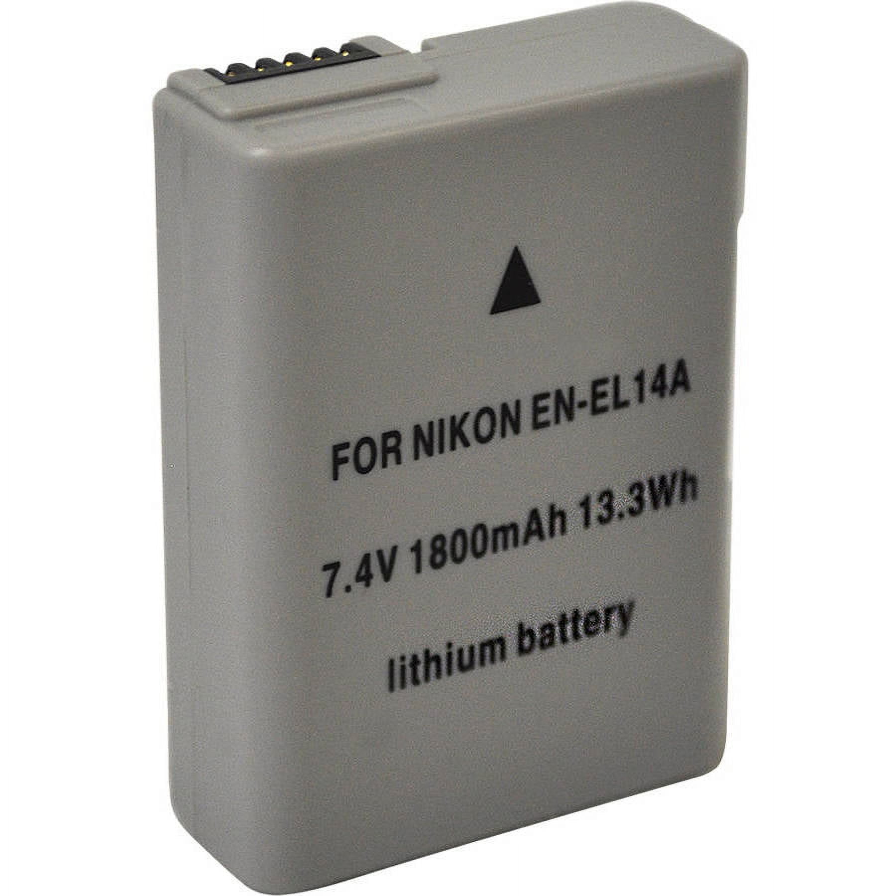 XIT Replacement Battery fo Nikon EL-14~1800MAH - Walmart.com