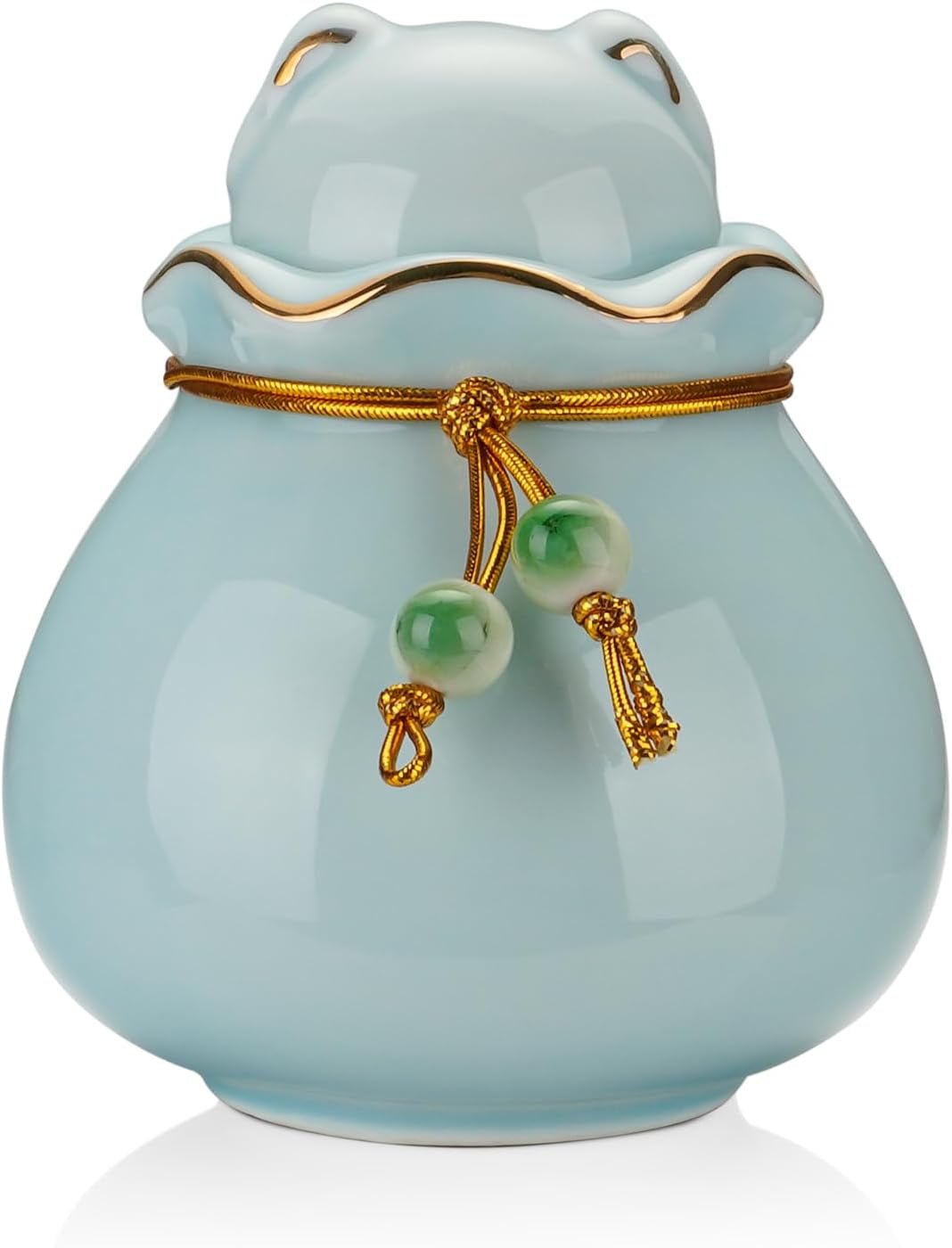 XIUDA Pet Memorial Urn for Cat or Dog Ashes - 3.54"x3.15" Elegant ...