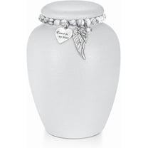 XIUDA Urns for Ashes Adult Male Female-8.5 Inches Stainless Steel ...