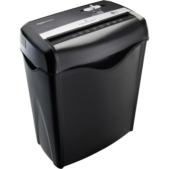 XIULIN 6 Sheet Cross Cut Paper and Credit Card Home Office Shredder ...